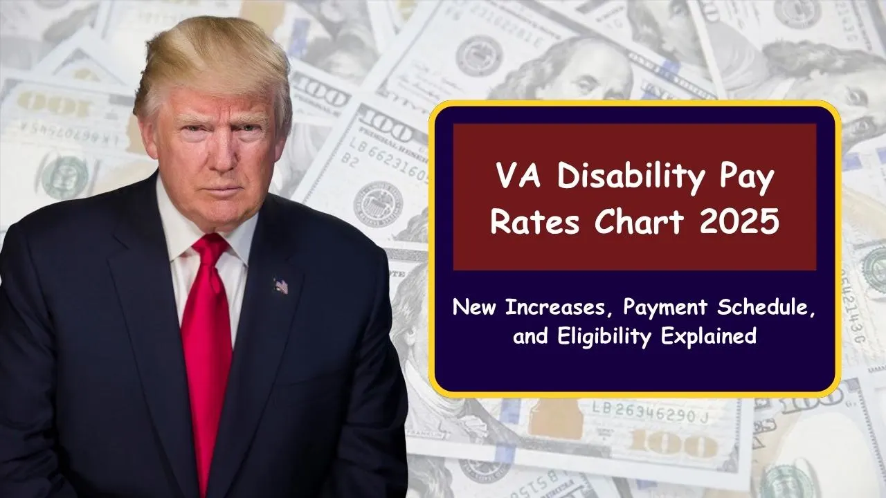 VA Disability Pay Rates Chart 2025: New Increases, Payment Schedule ...