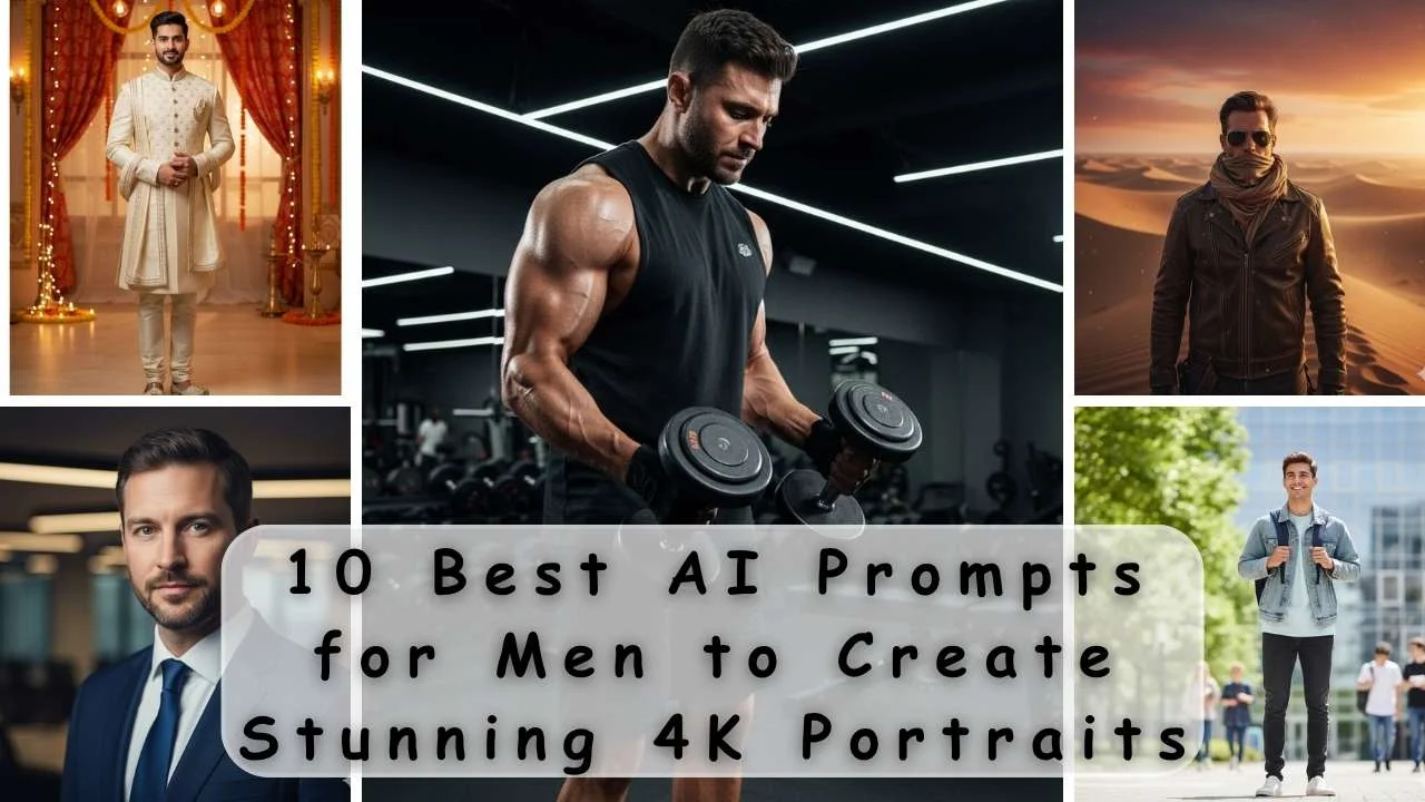 10 Best AI Prompts for Men to Create Stunning 4K Portraits - OfssBihar.org