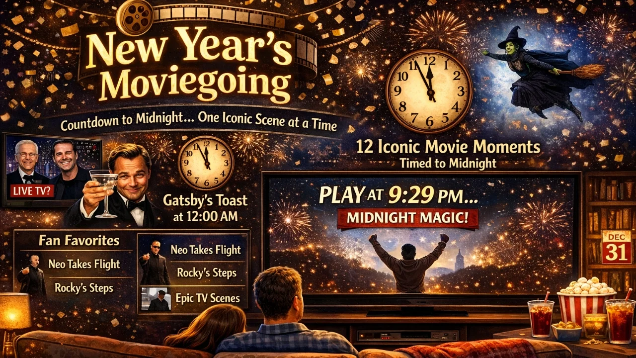 New Year’s Moviegoing: Exact Start Times for 12 Iconic Scenes to Hit at ...